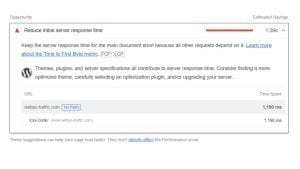 How I Fixed "Reduce Initial Server Response Time" in WordPress: Step-by-Step Guide. - WebysTraffic